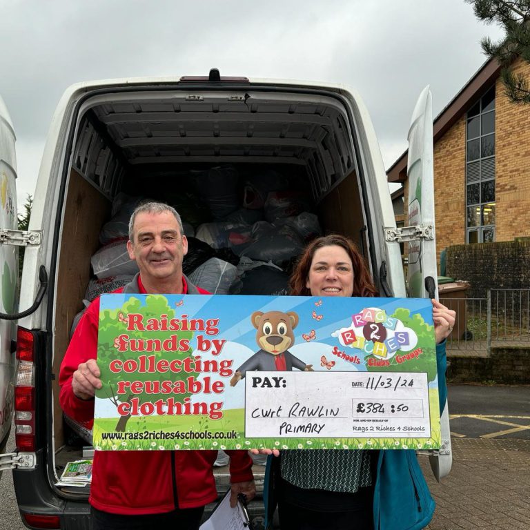 Raise funds by collecting reusable clothes , we pay 40p per kilo.